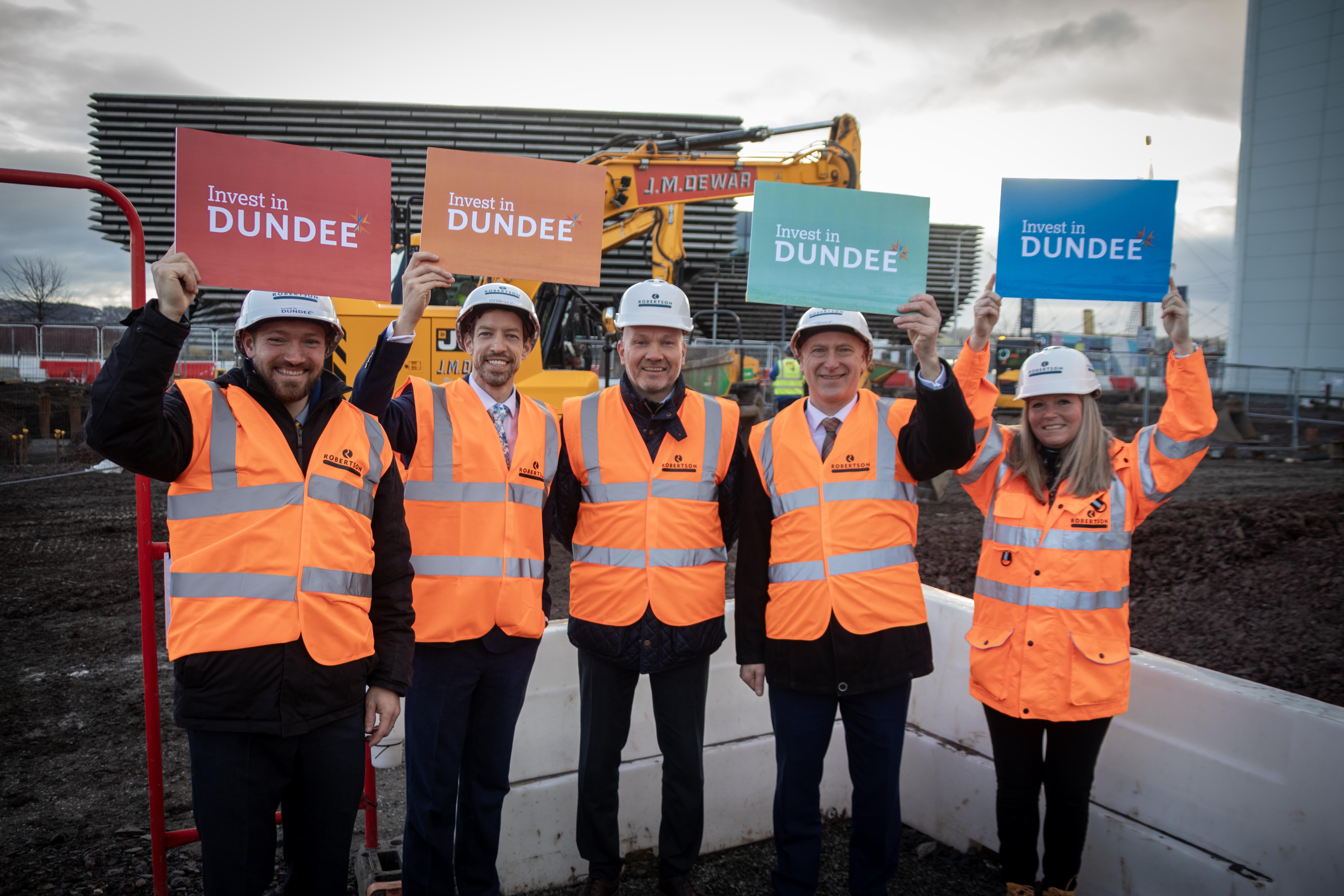 Robertson commences latest Dundee Waterfront development