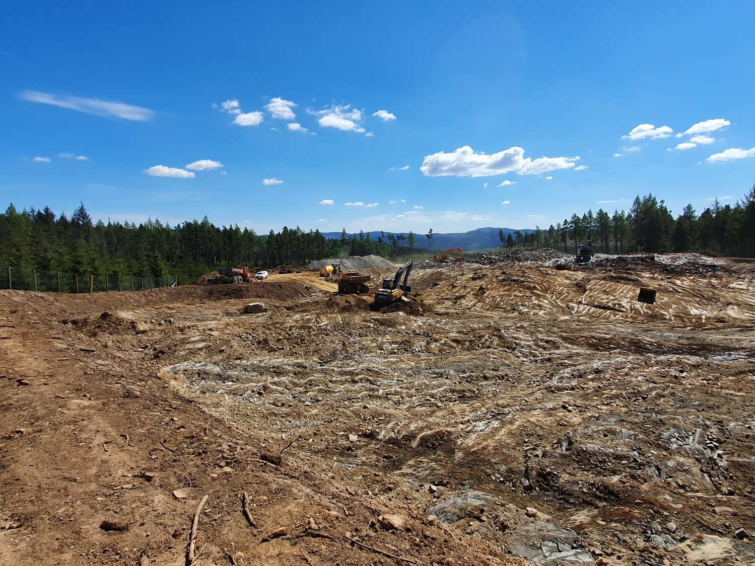 Duntanlich Mine surface infrastructure | Robertson