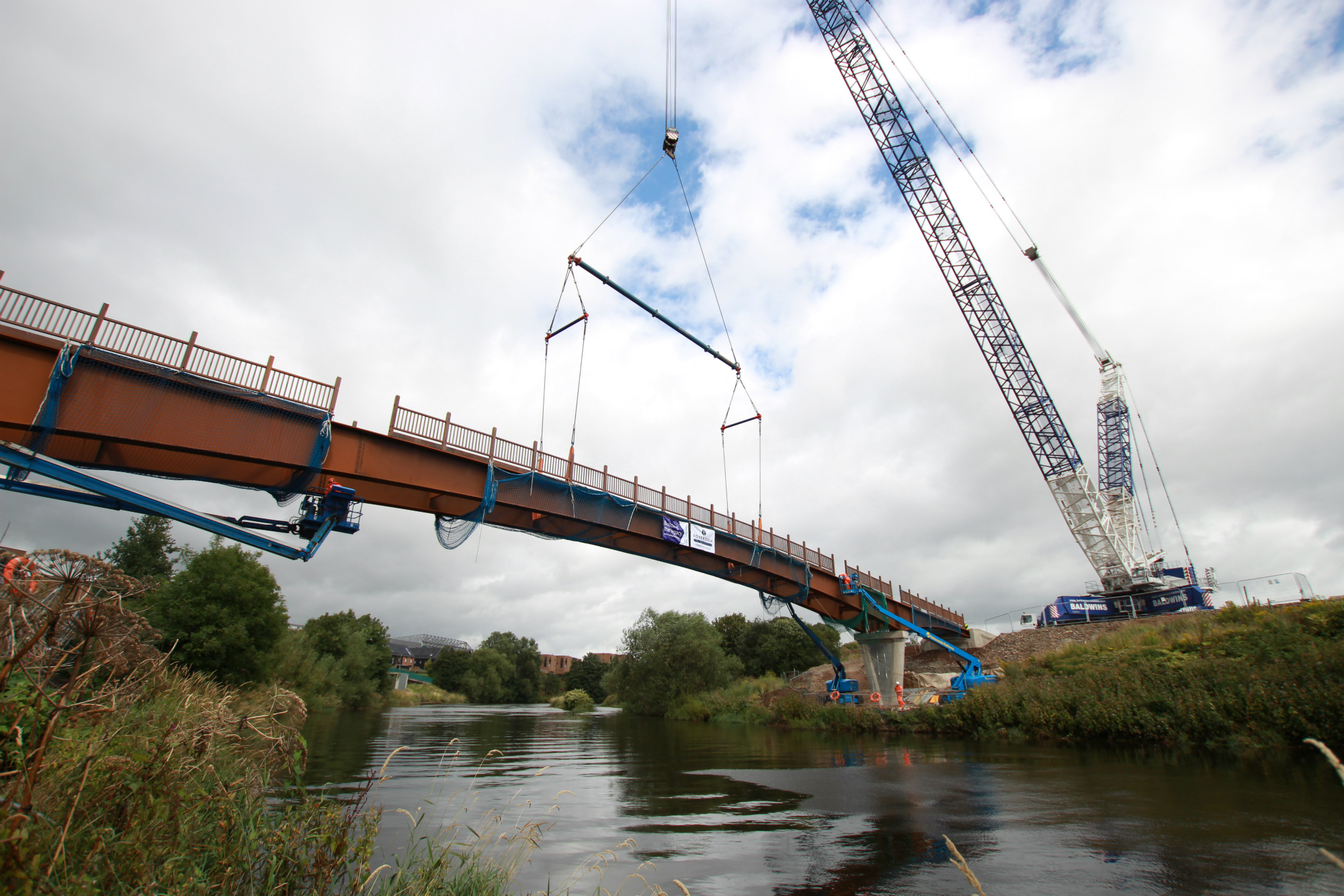Cuningar Loop Pedestrian Footbridge, Glasgow | Robertson