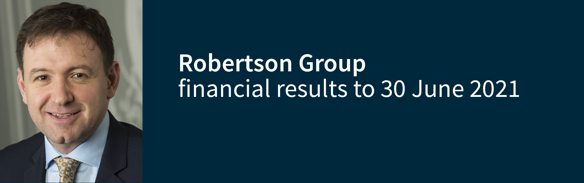 ROBERTSON GROUP FULL YEAR 2021 RESULTS