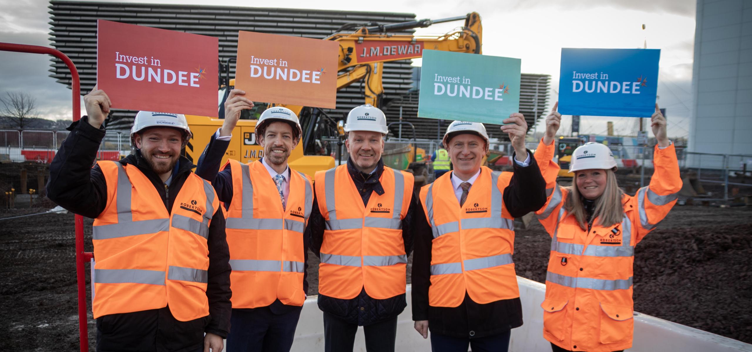 Robertson commences latest Dundee Waterfront development