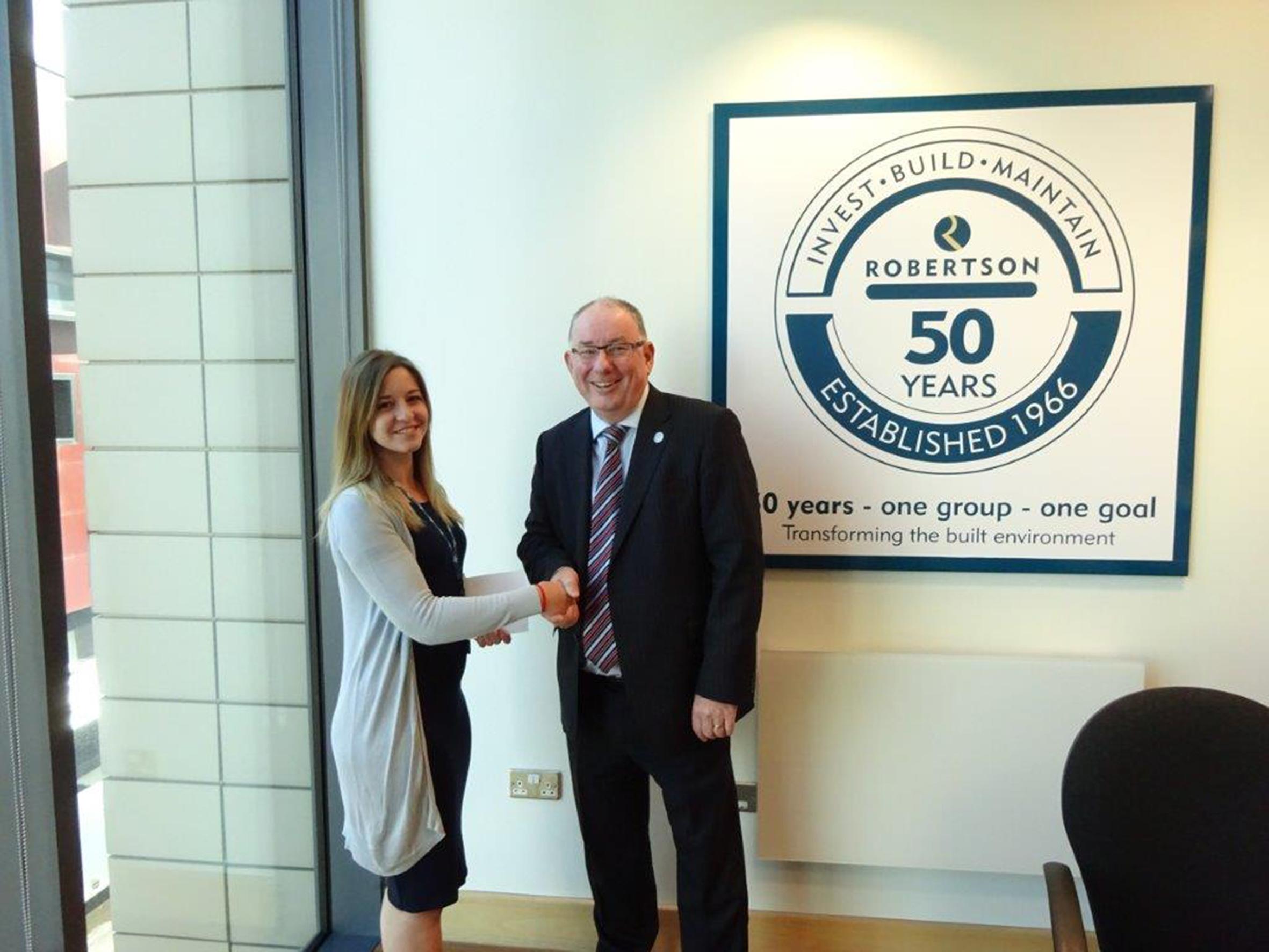 Robertson North East makes 50th hire