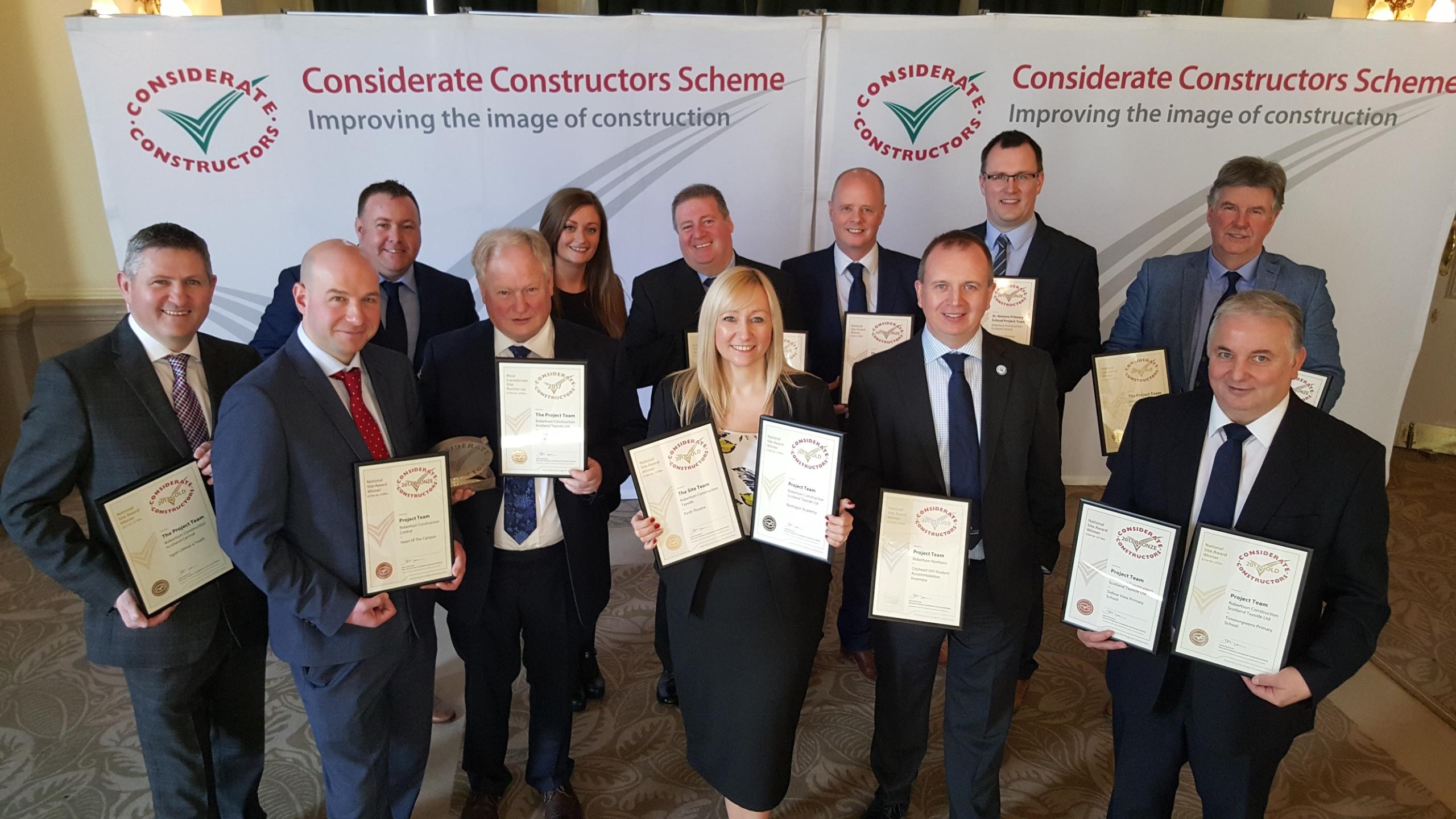 Record win for Robertson at National Site Awards